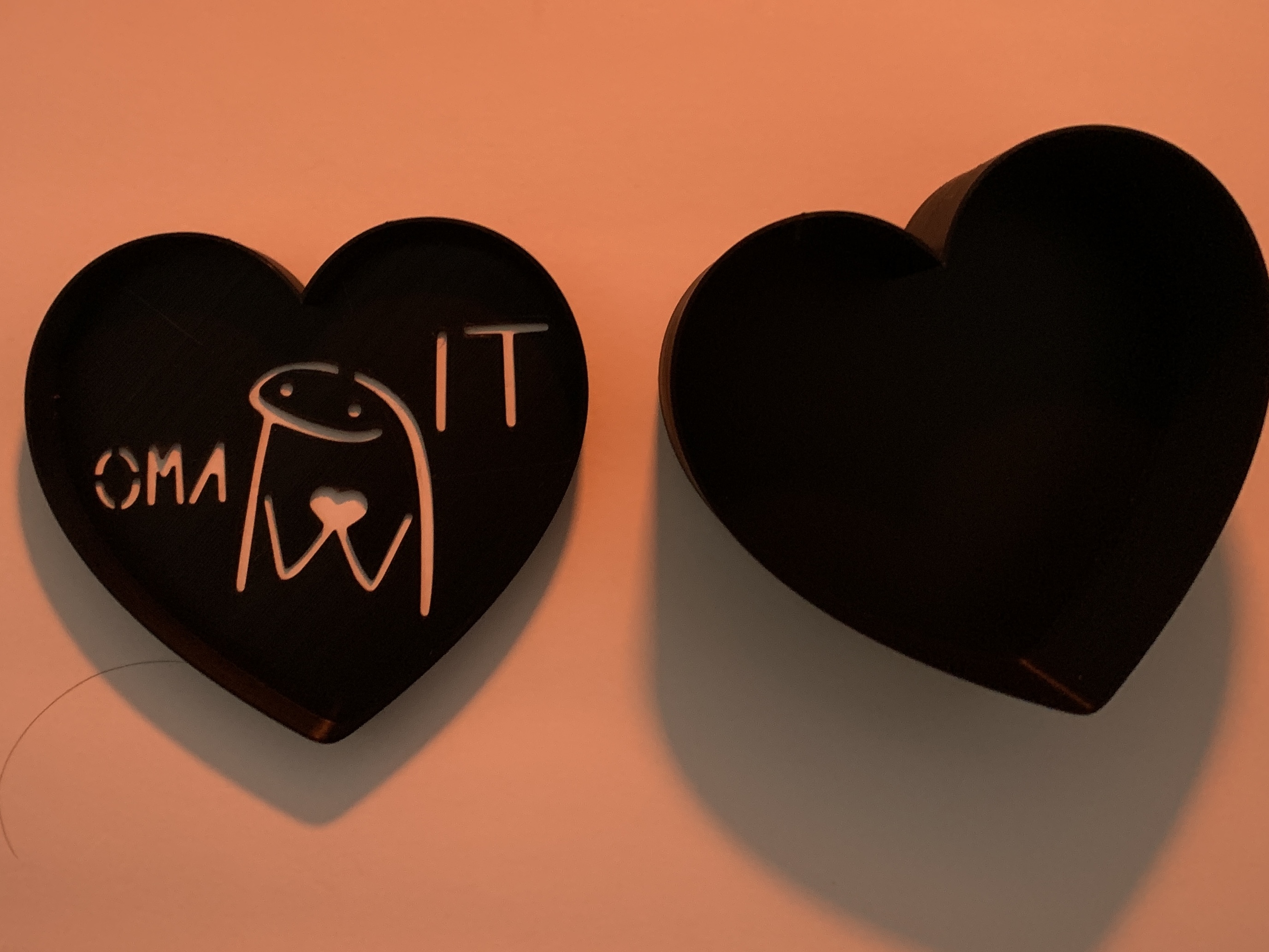 Flork's box - Caja en corazon by Orrego | Download free STL model ...