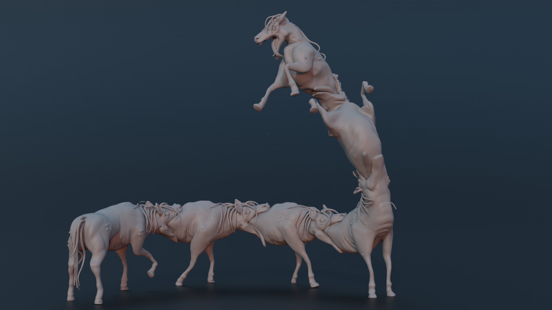 Deadlaws Long Horse by StormCrow 13 | Download free STL model ...