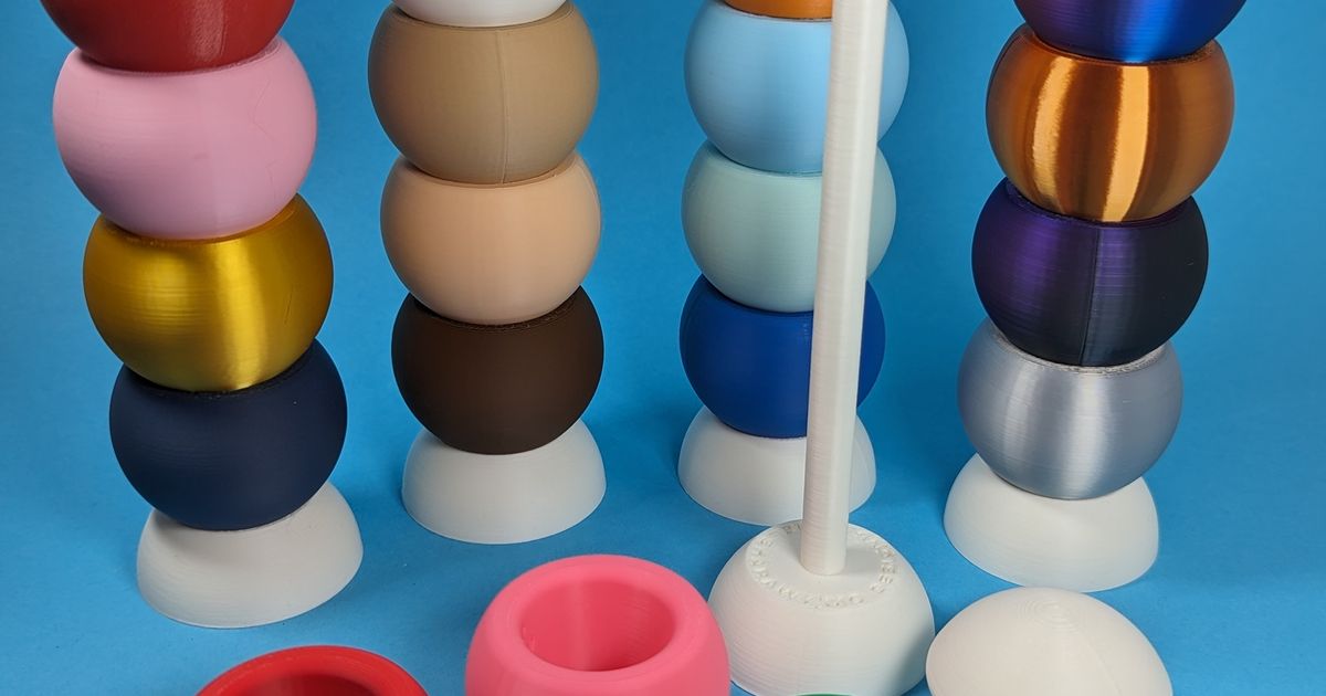 Sphere Color Swatch by Mo | Download free STL model | Printables.com