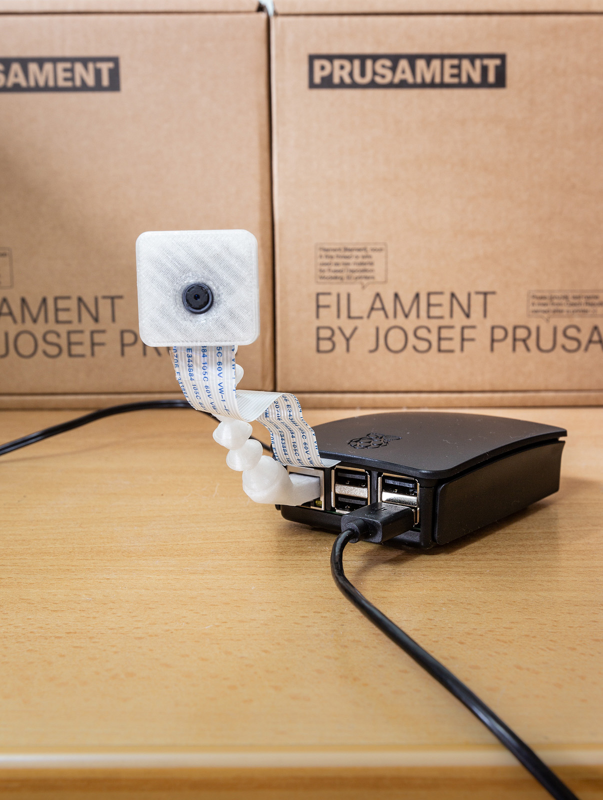 Articulated Rpi Camera v2 Holder with Snapfit Spherical Joints by ...