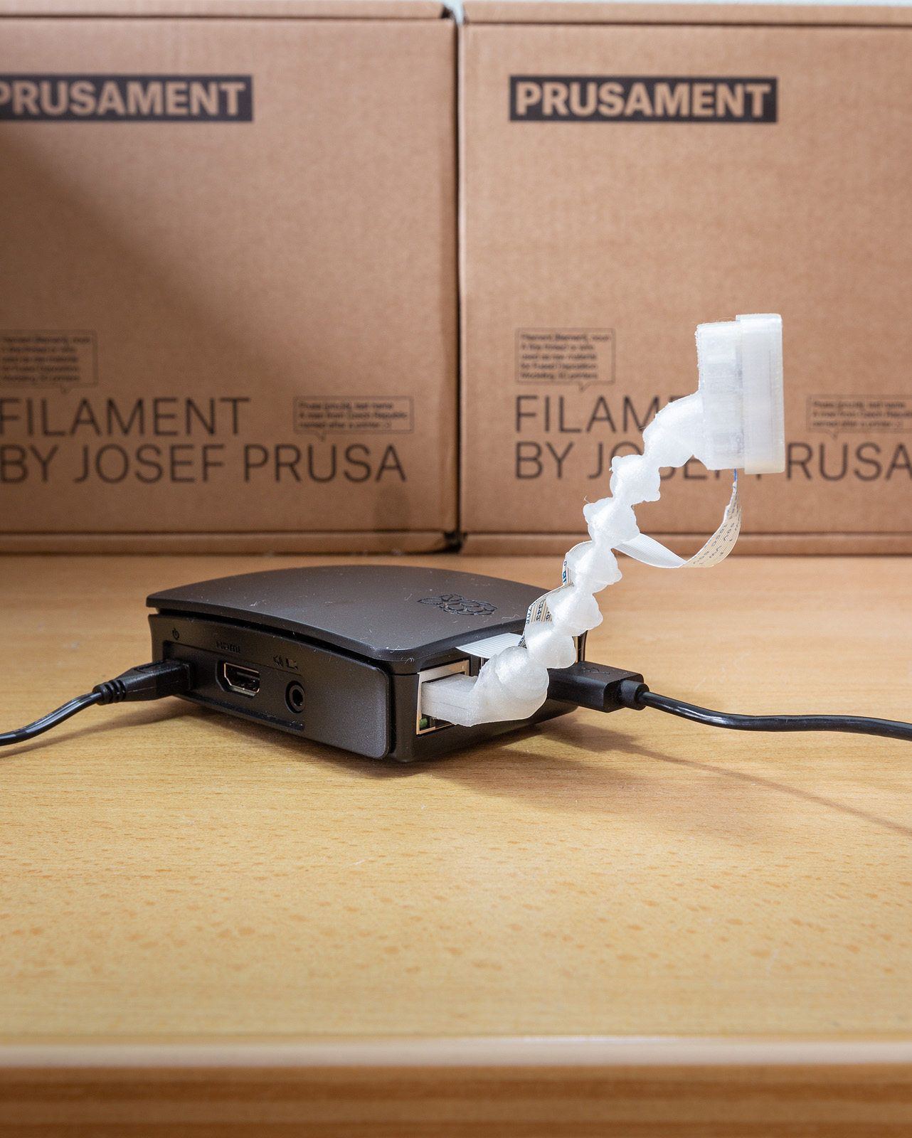 Articulated Rpi Camera v2 Holder with Snapfit Spherical Joints by ...