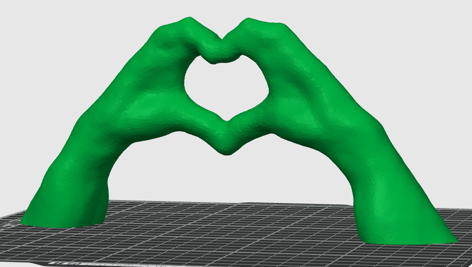 Heart_hand by Liu Stephen | Download free STL model | Printables.com