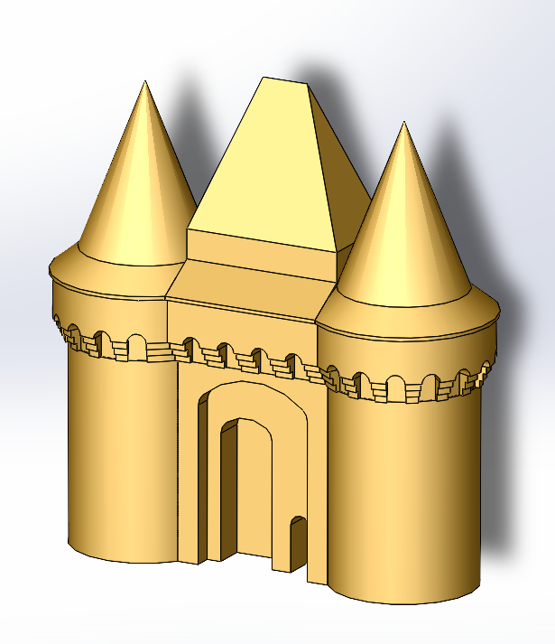 Porte Saint Julien La Ferté Bernard by diguernico | Download free STL ...