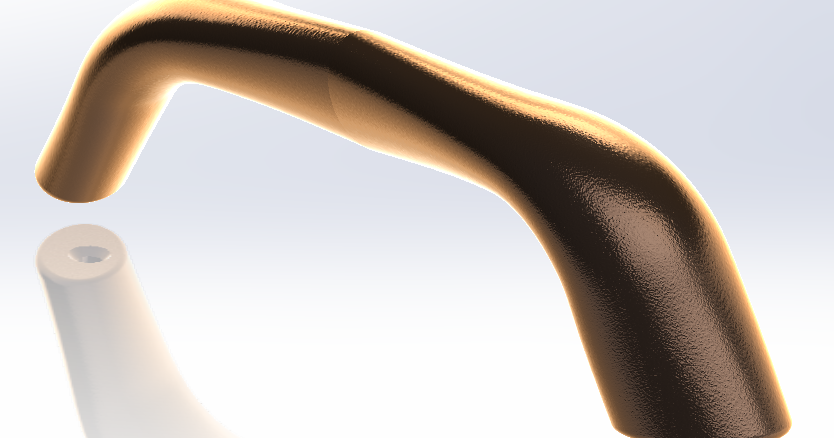 Modern Furniture Handle M02 - L96cm / L128cm / L160cm by Onur Yıldırım | Download free STL model ...