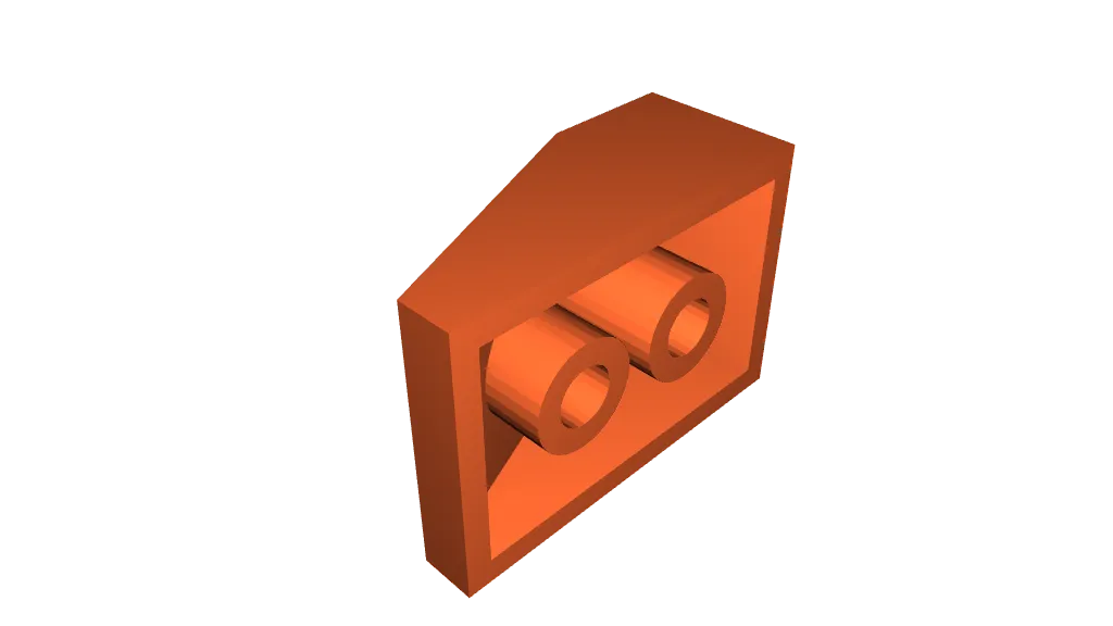 Lego oblique Brick by JacoX | Download free STL model | Printables.com
