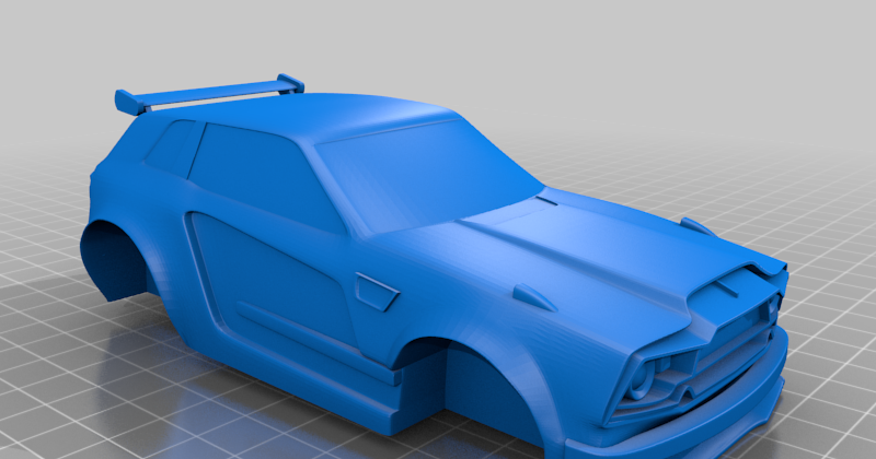 Fennec - rocket league by Rh82 | Download free STL model | Printables.com