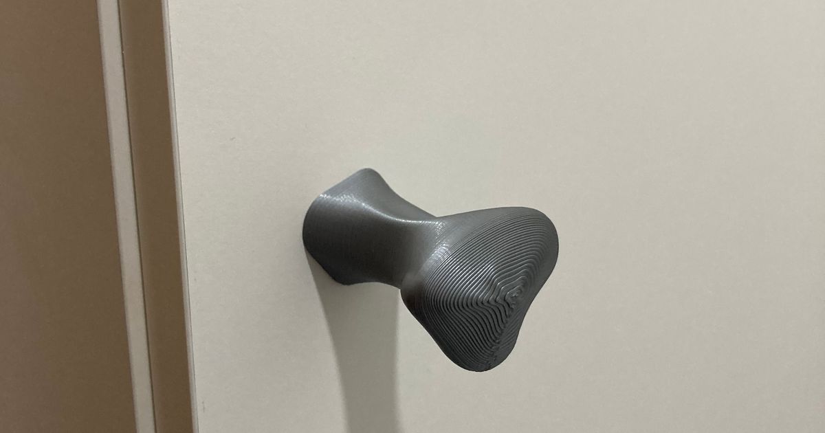 Organic door handle for Ikea NYSJÖN. by Hugo Chacón ledesma | Download ...