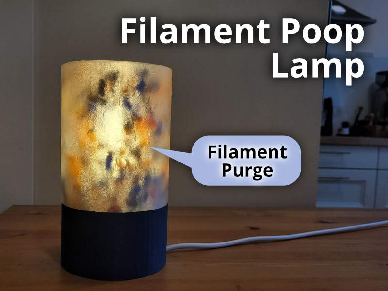 Filament Poop Lamp by Finn | Download free STL model | Printables.com