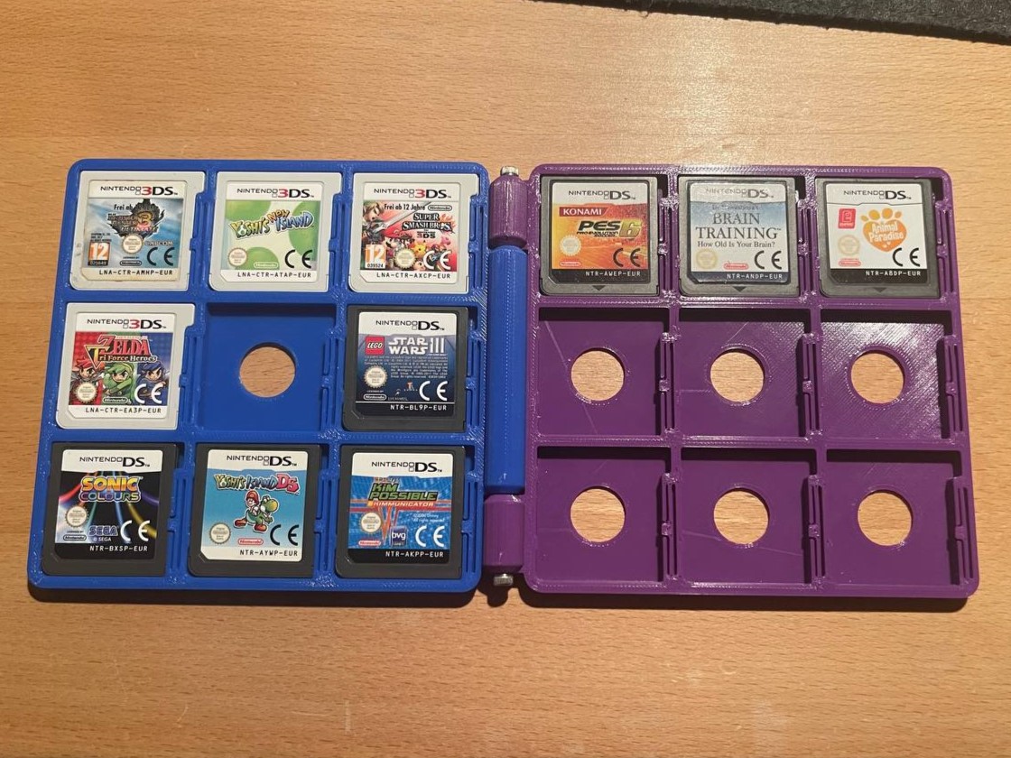 Nintendo DS/3DS Game Cartridge Case by sternendrache2 | Download free ...