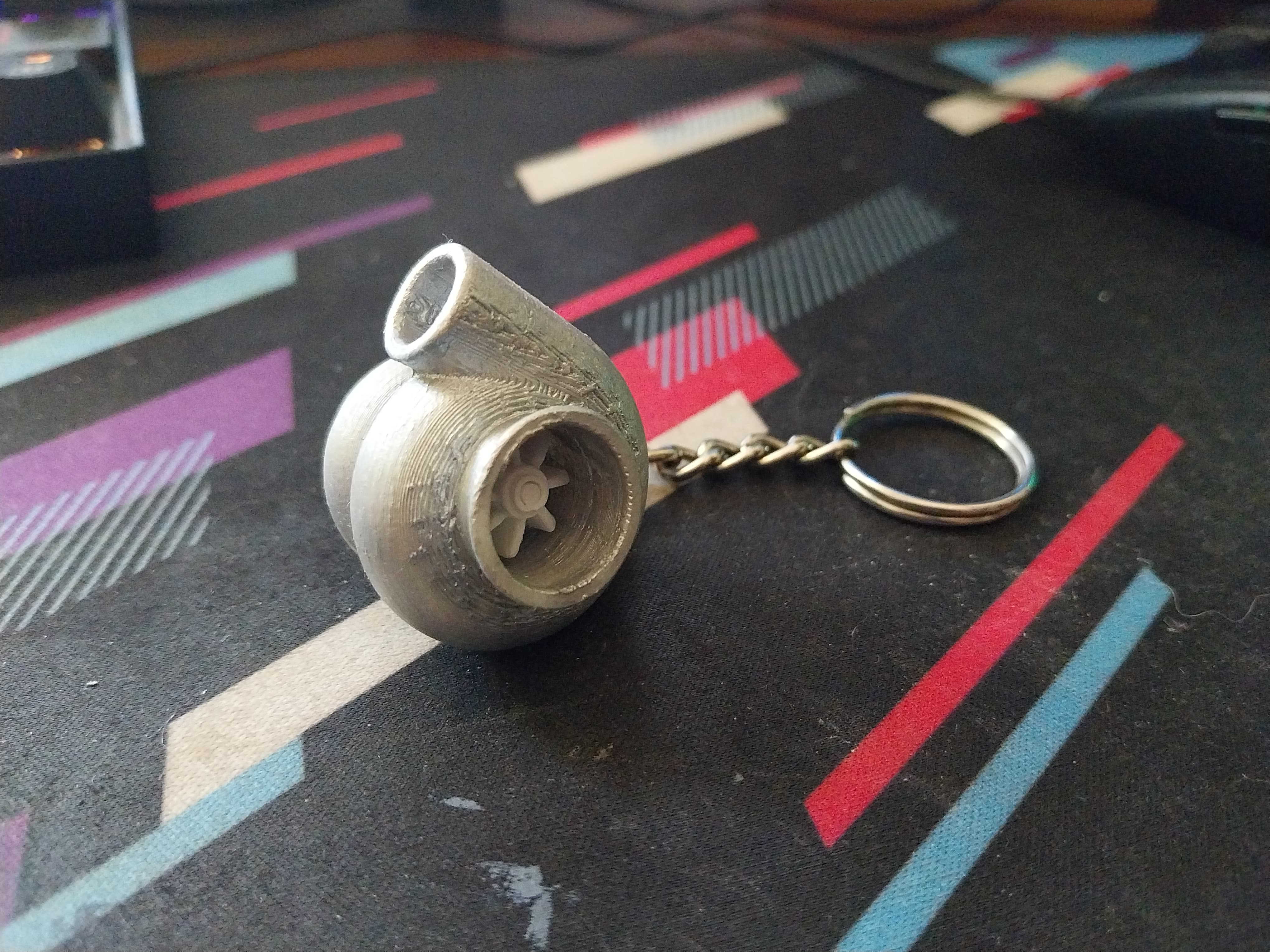 Turbocharger keychain par santiagoMon | Téléchargez gratuitement un ...