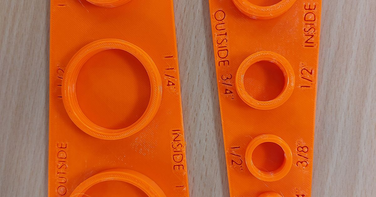 Pipe Thread Checking Tool, G thread gauge, Internal and External. by ...