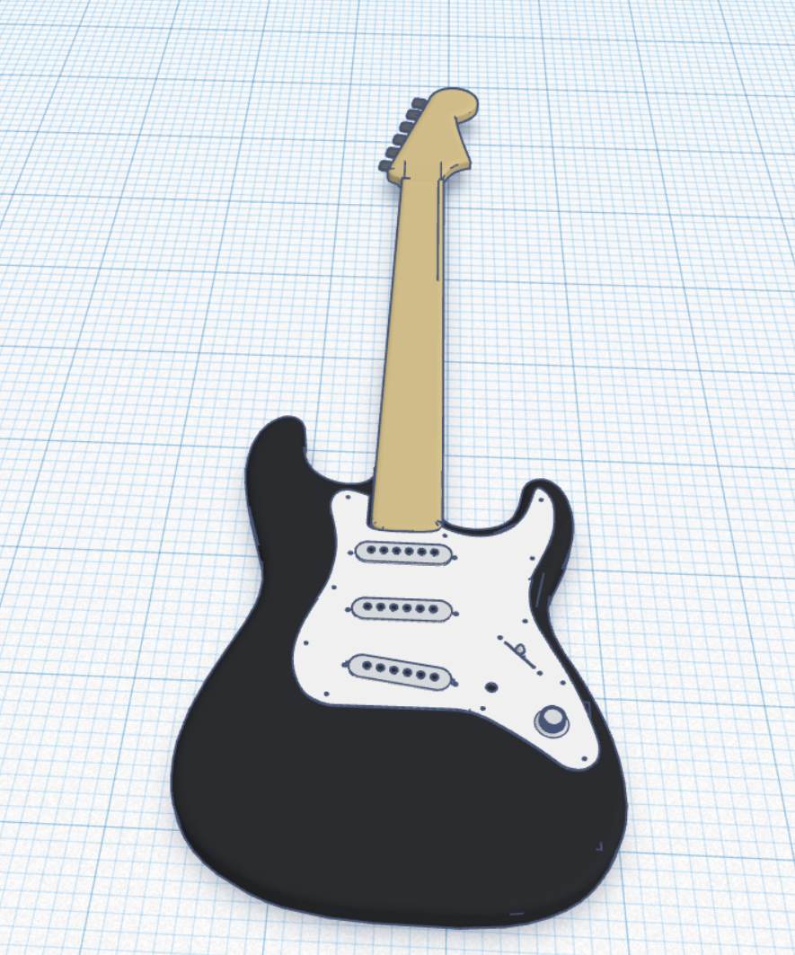 Fender Stratocaster by Dumi2 Martínez | Download free STL model ...