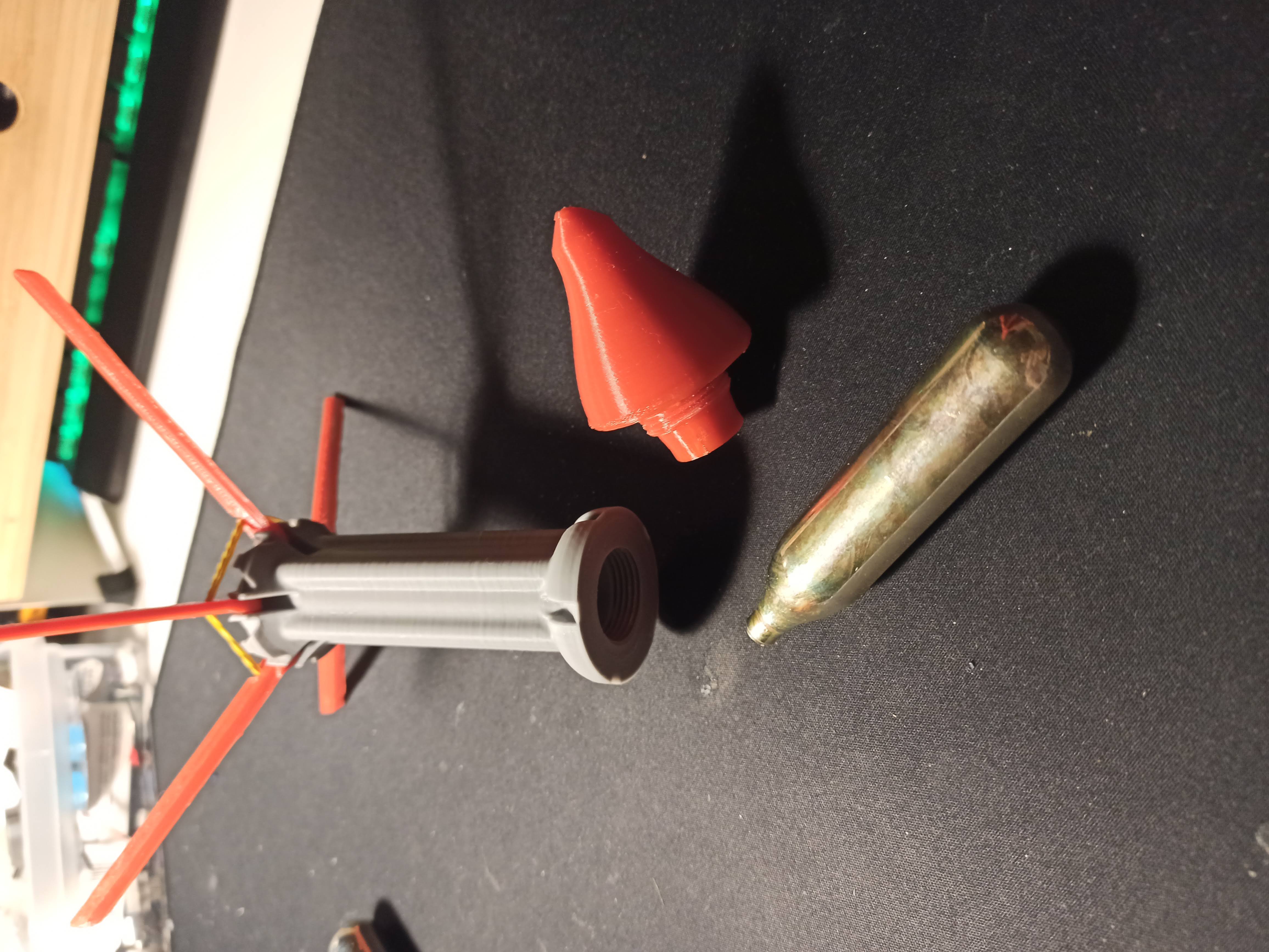 Co2 rockets by Yeet | Download free STL model | Printables.com