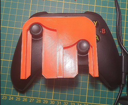 Hidden under desk xbox controller mount V2 by Antug | Download free STL ...