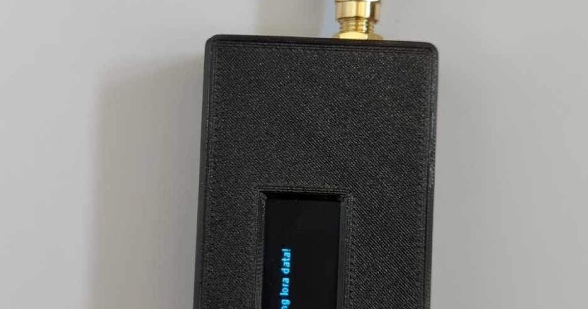 Heltec V3 - Case by Chris Aston-Roebuck | Download free STL model ...