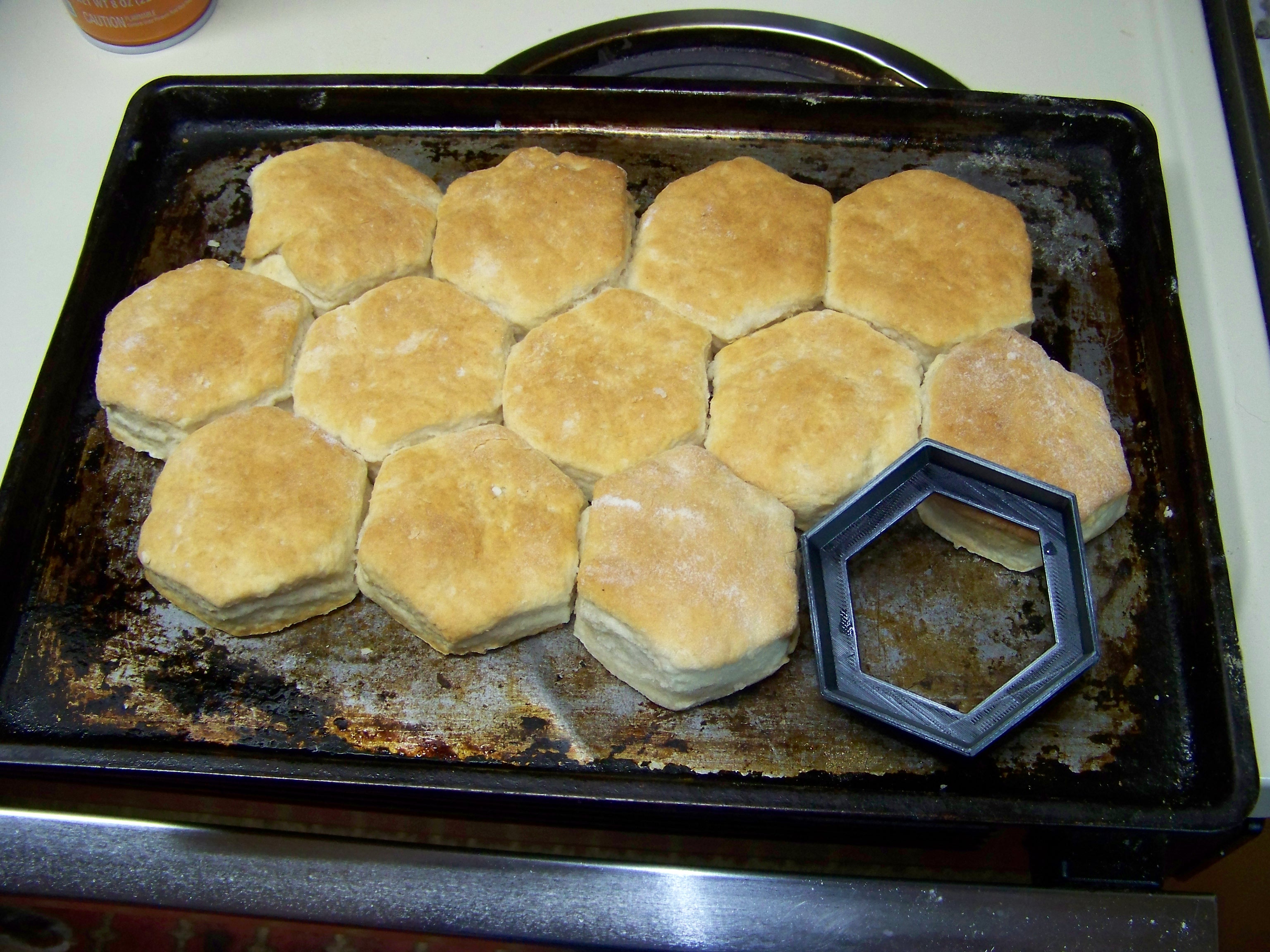 Hex Biscuit Cutter by JEO | Download free STL model | Printables.com