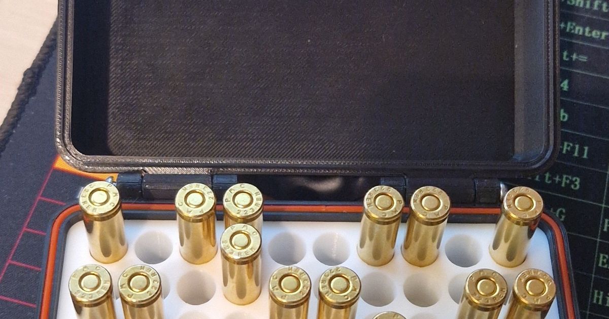 Cartridge insert for Rugged Box by SAB | Download free STL model ...