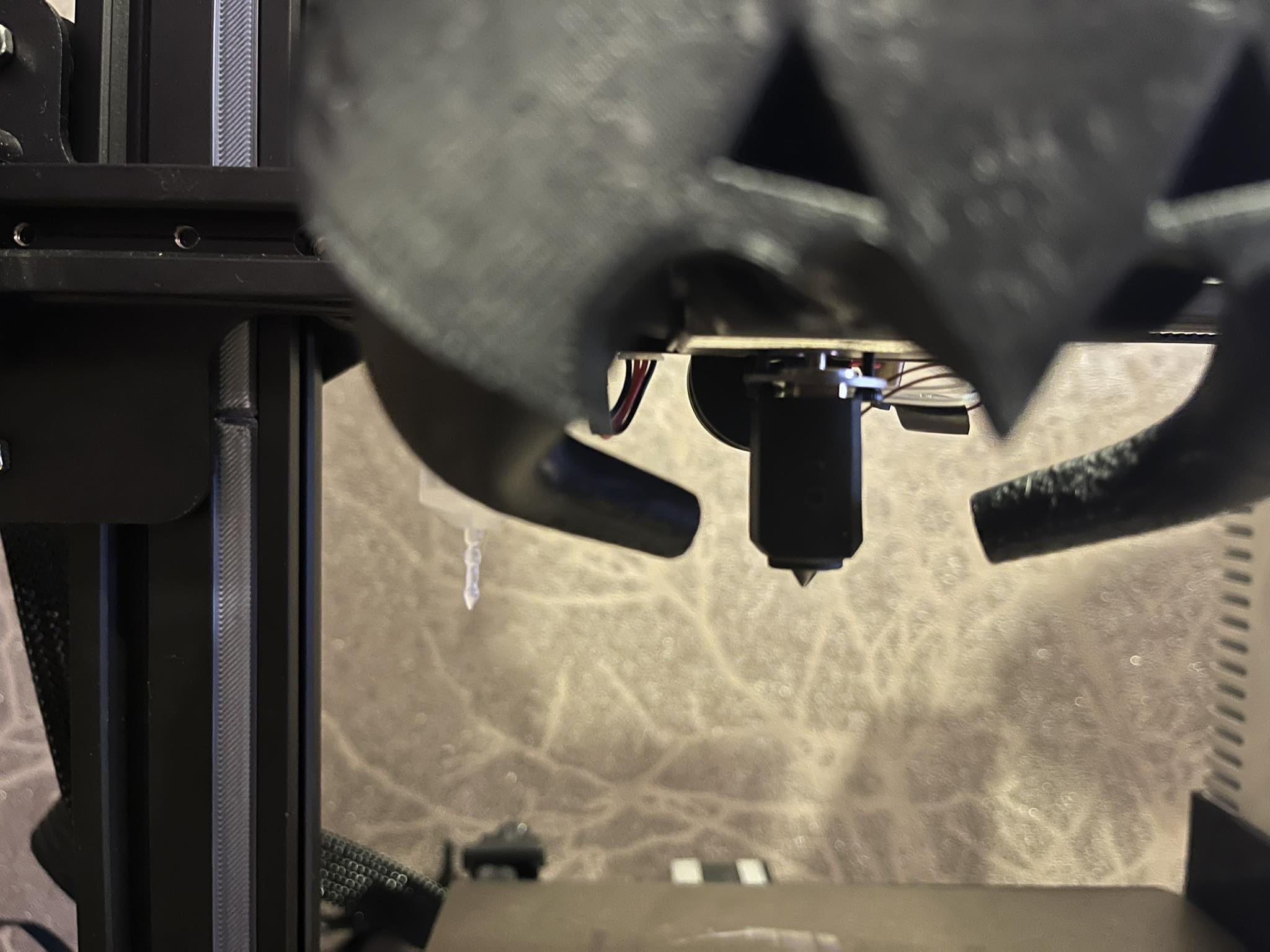 Sprite Probe Zero Y-Offset mount with spacer for extended hotends by ...