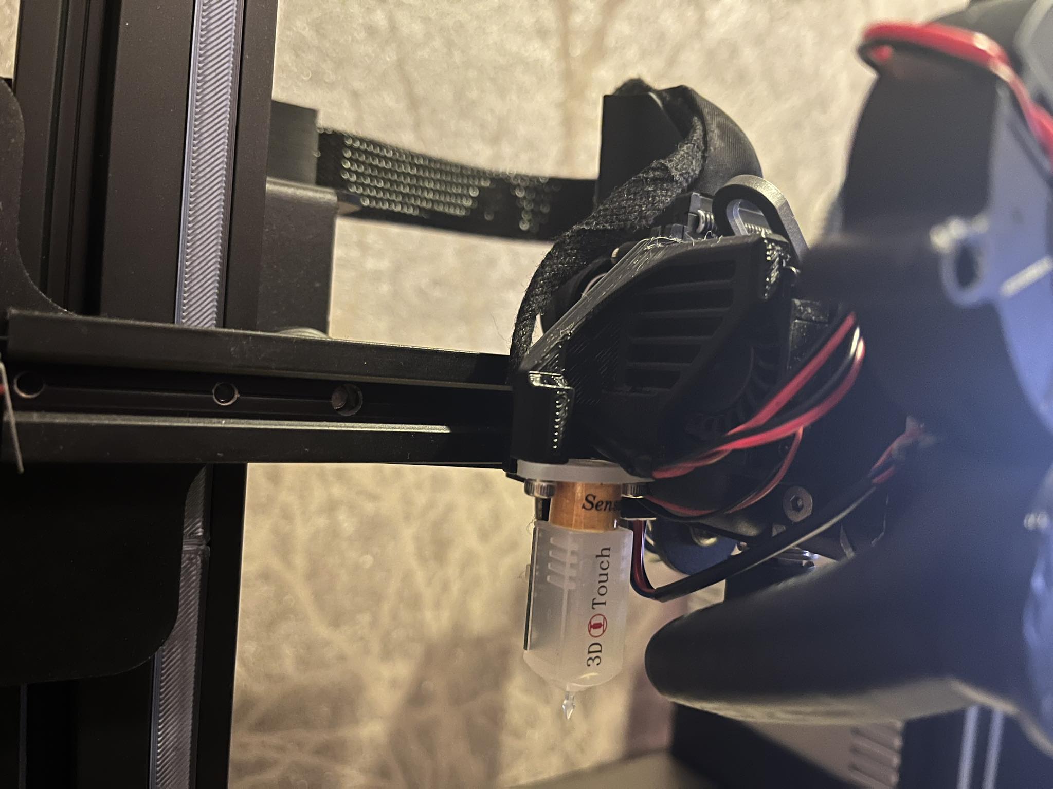 Sprite Probe Zero Y-Offset mount with spacer for extended hotends by Giorgi Gvritishvili ...
