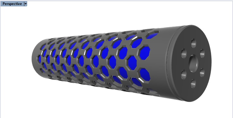Airsoft M14CCW Moderator / Silencer by St0rmbringer | Download free STL ...