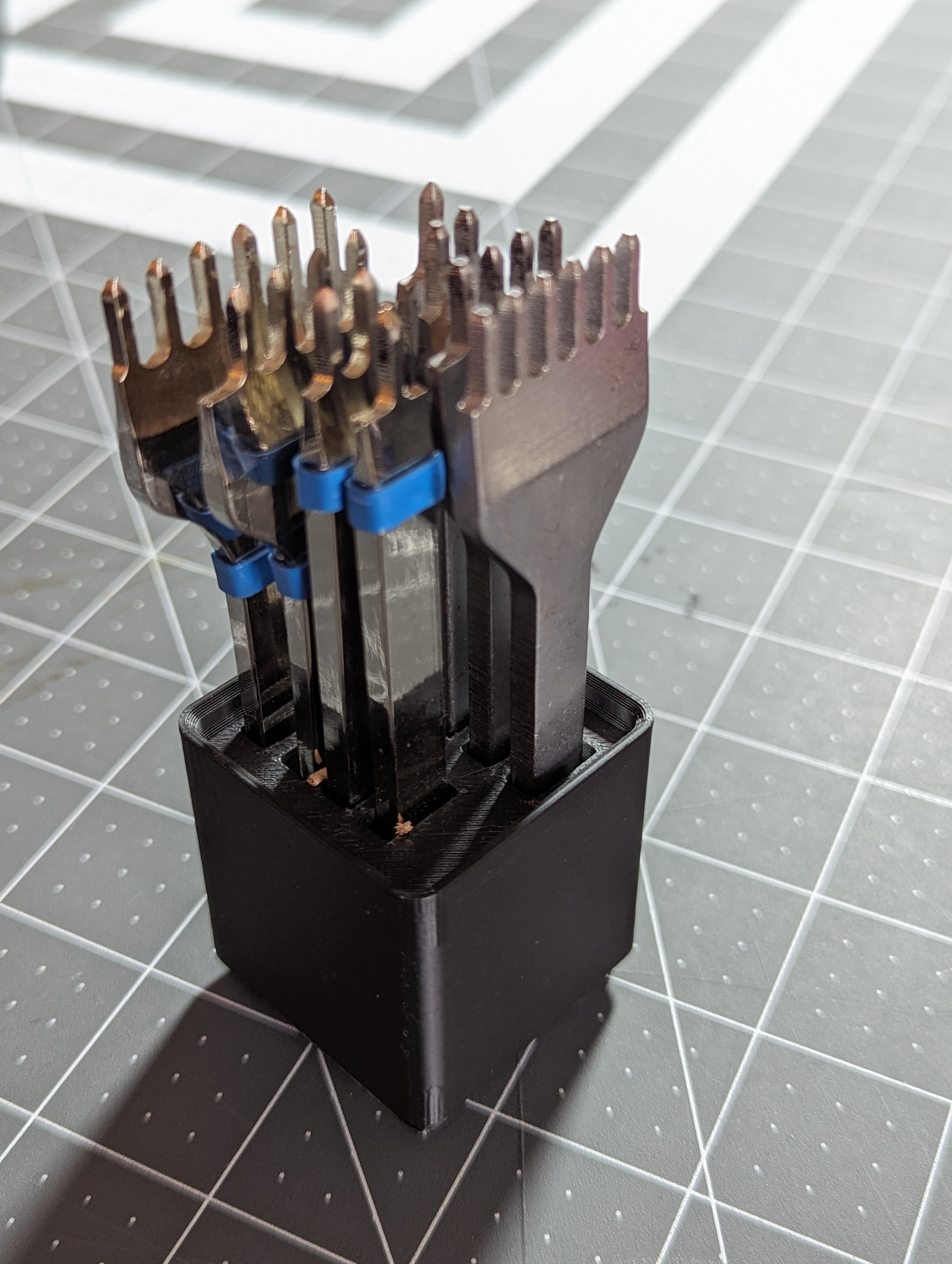 Gridfinity for Leather Tools by Bre | Download free STL model ...