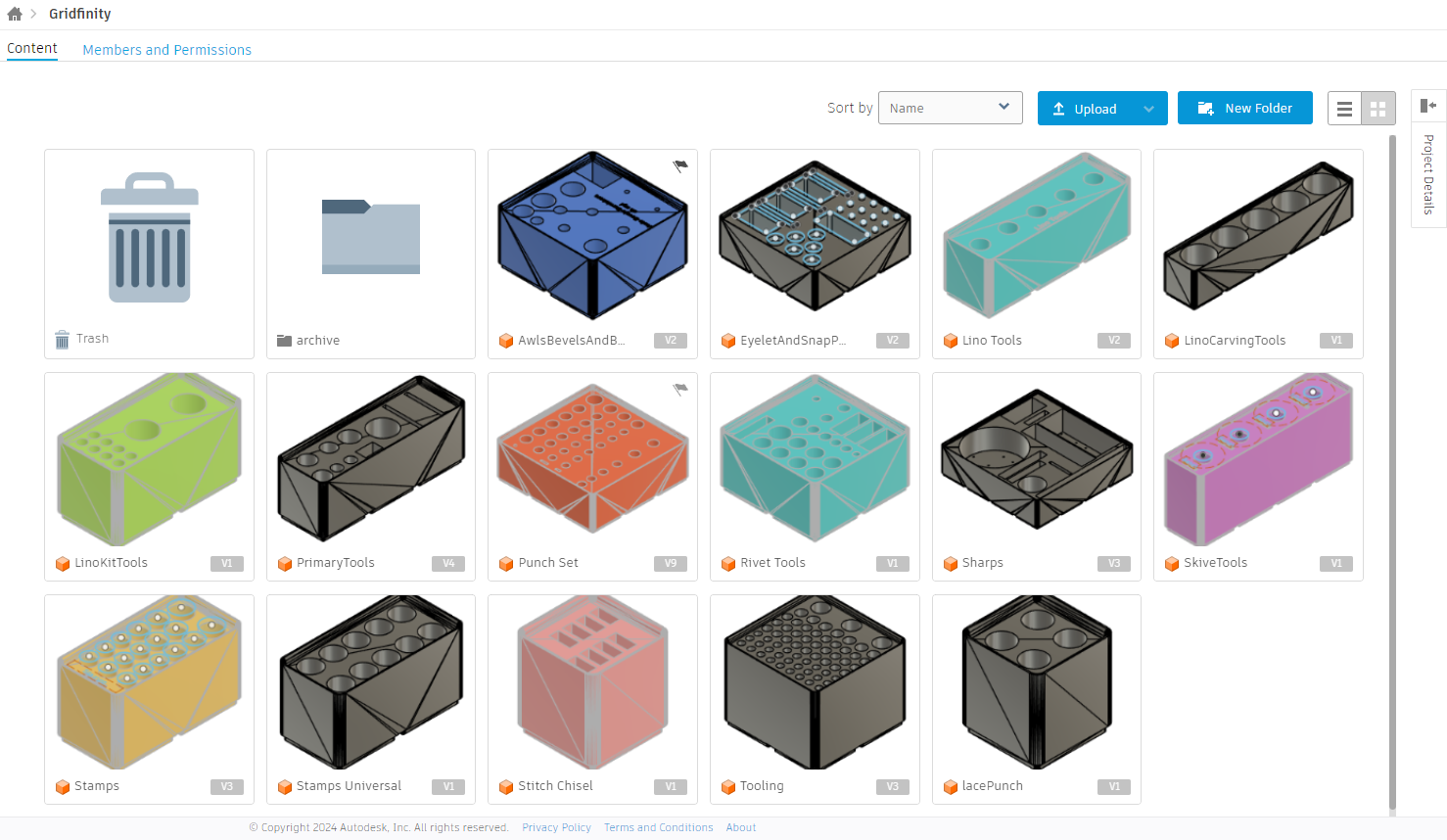 Gridfinity for Leather Tools by Bre | Download free STL model ...
