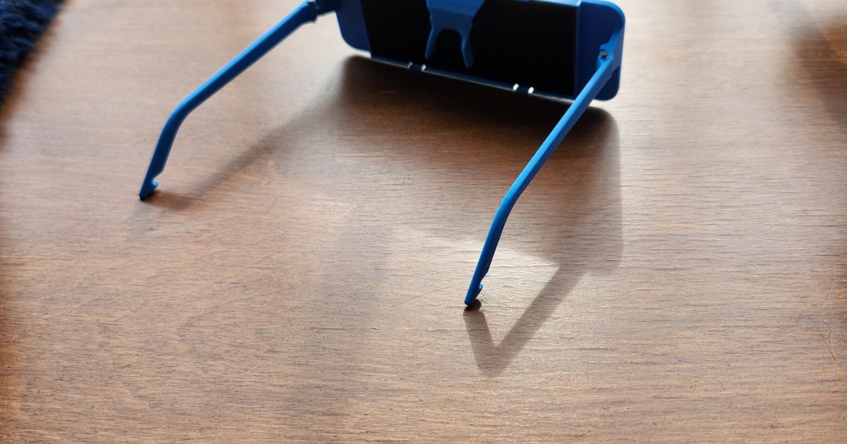 Eclipse Viewing Glasses by lehighluke | Download free STL model ...