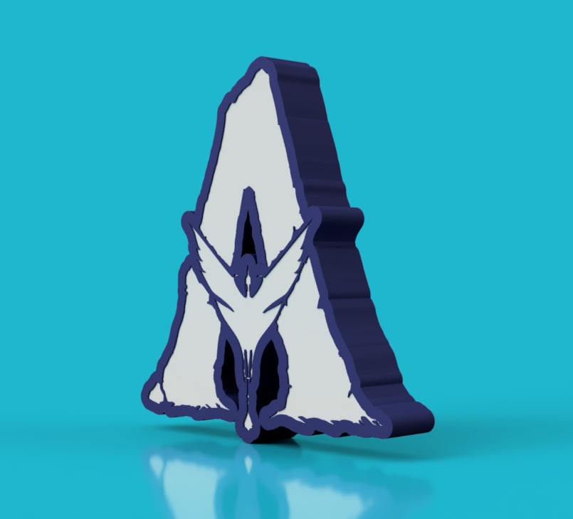 Avatar lamp " The Way of Water" by BrightBox | Printables Store