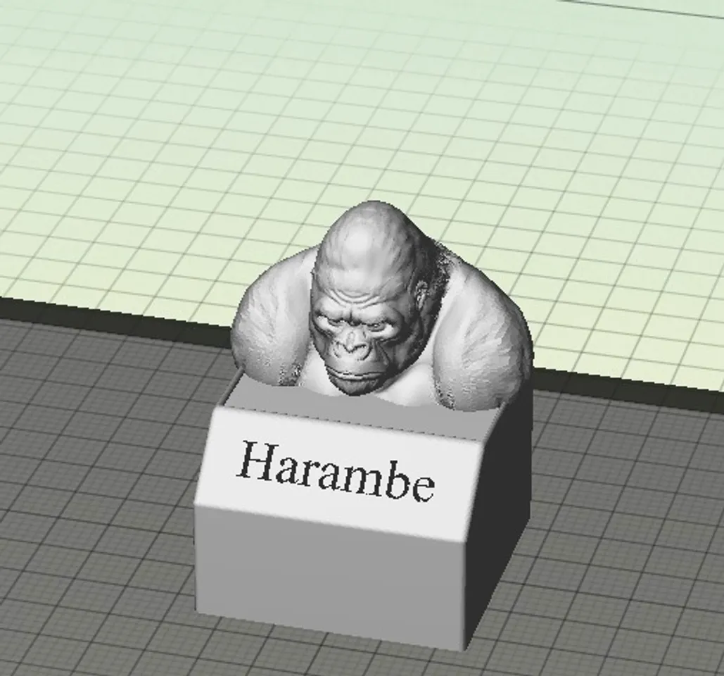 Harambe by Invisable | Download free STL model | Printables.com