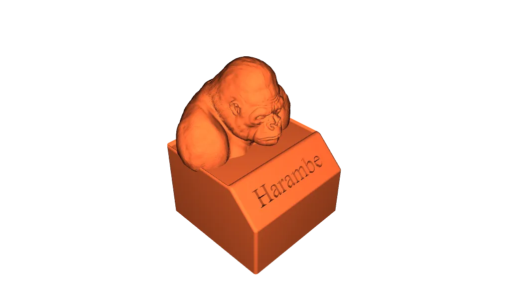 Harambe by Invisable | Download free STL model | Printables.com
