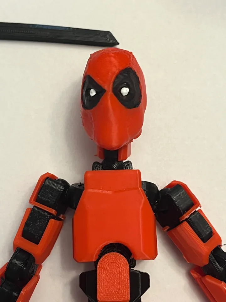 Dummy 13 Deadpool by Kaleb08 | Download free STL model | Printables.com