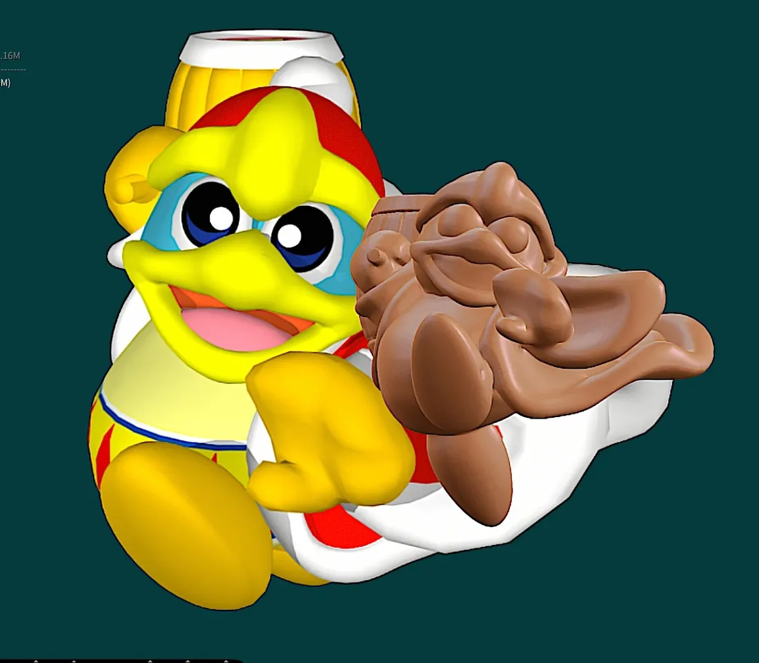 king Dedede by Valkyrie Forge | Download free STL model | Printables.com