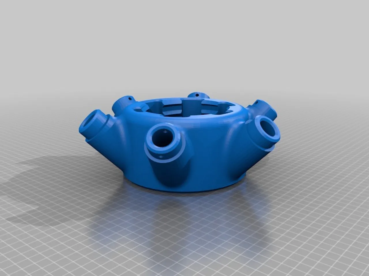 Bacteriophage - T4 Virus by Makergal3D | Download free STL model ...