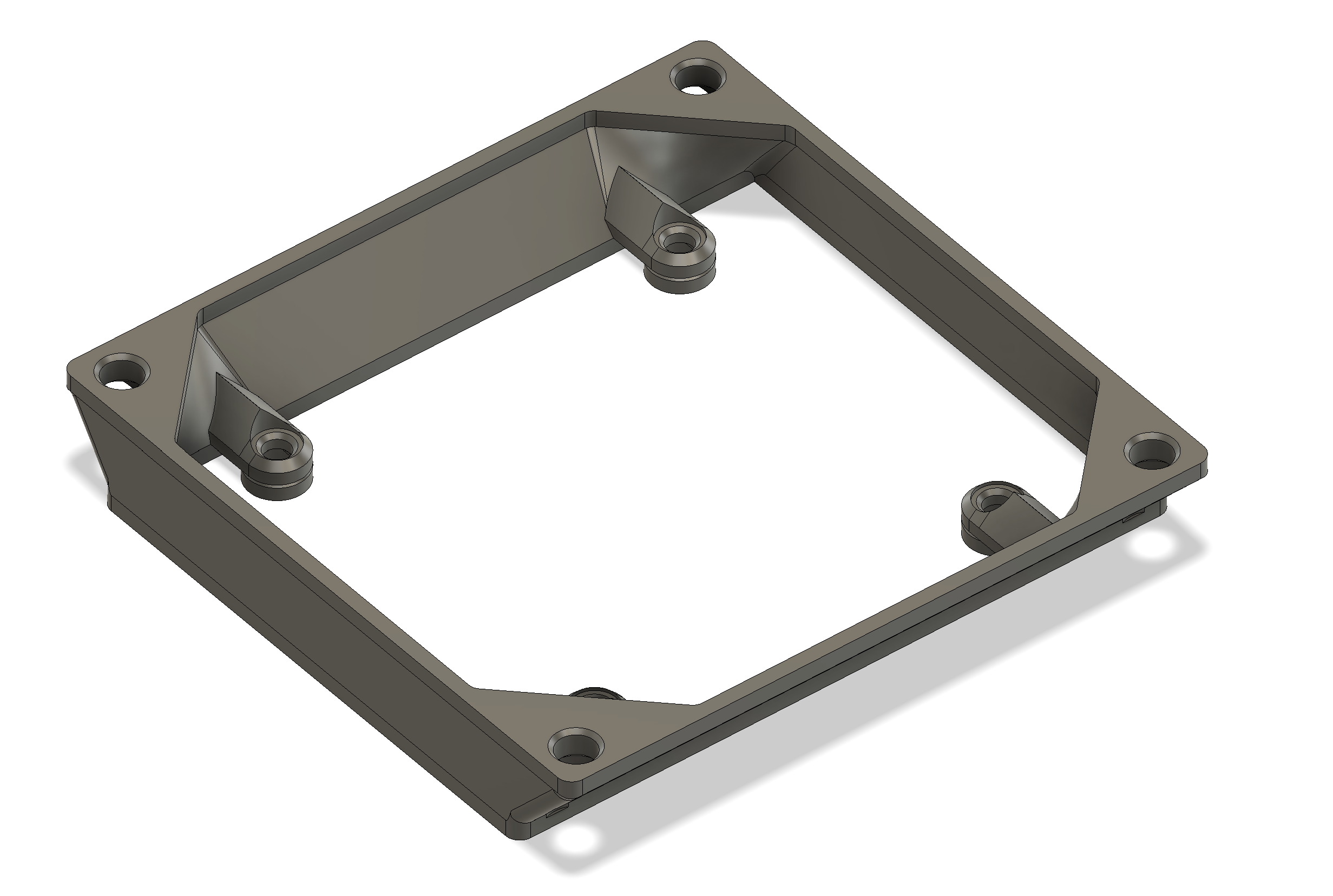 Socket A / 462 stock heatsink 80mm fan shroud adapter upgrade by jon ...