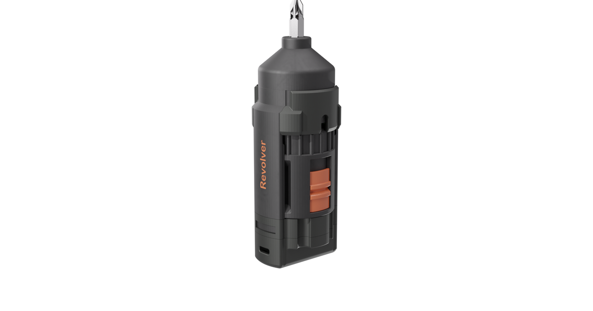 Revolver | 2-Speed Screwdriver by Revolver3DPrints | Printables Store