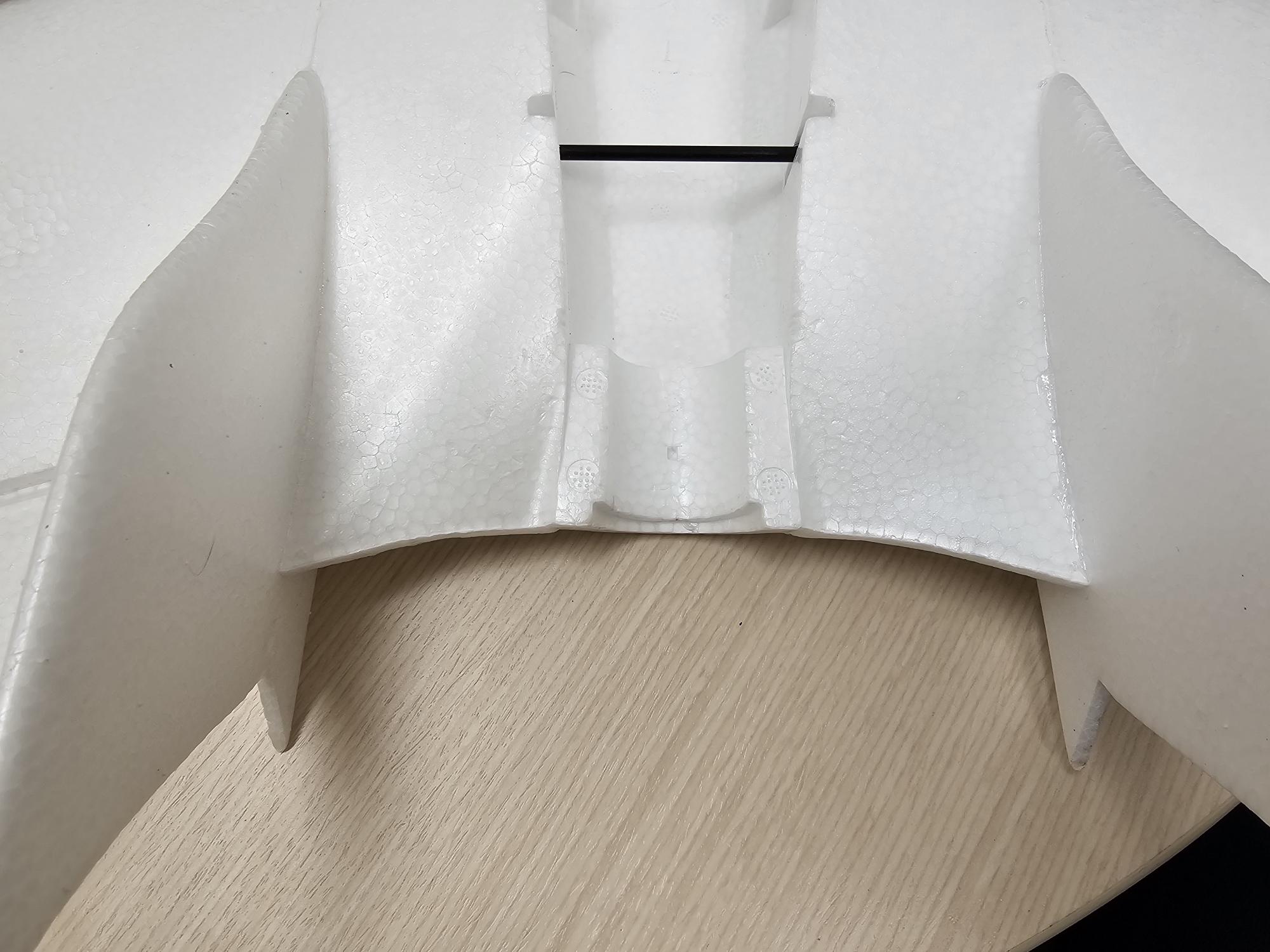 QX-Motor 50mm EDF Mount for Wing Wing Z-84 flying wing. by ...