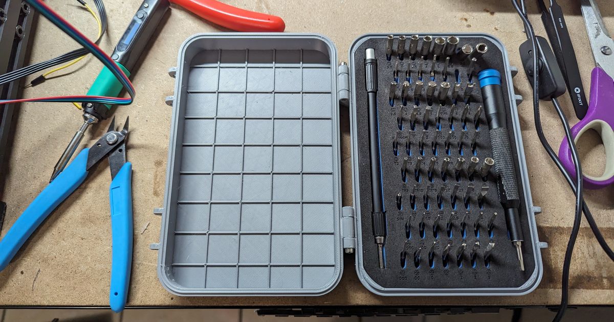 iFixit Mako Driver Kit Lid Organizer Remix by Ringhizer566 | Download ...