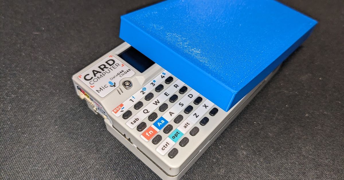 M5Stack Cardputer Front Protector by HairyNoodleArms | Download free ...