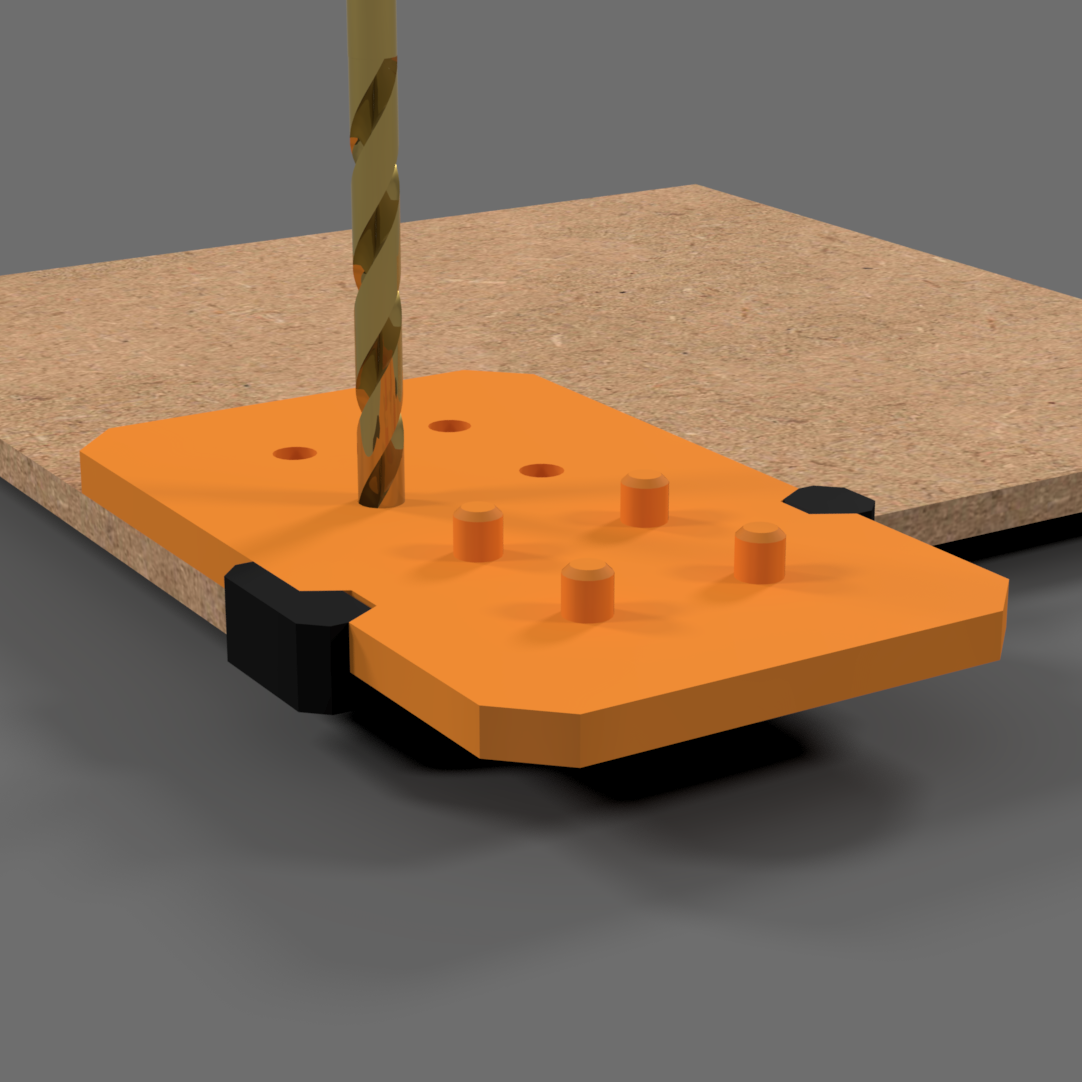 Pegboard Jig with Fence by JohnMartin | Download free STL model ...