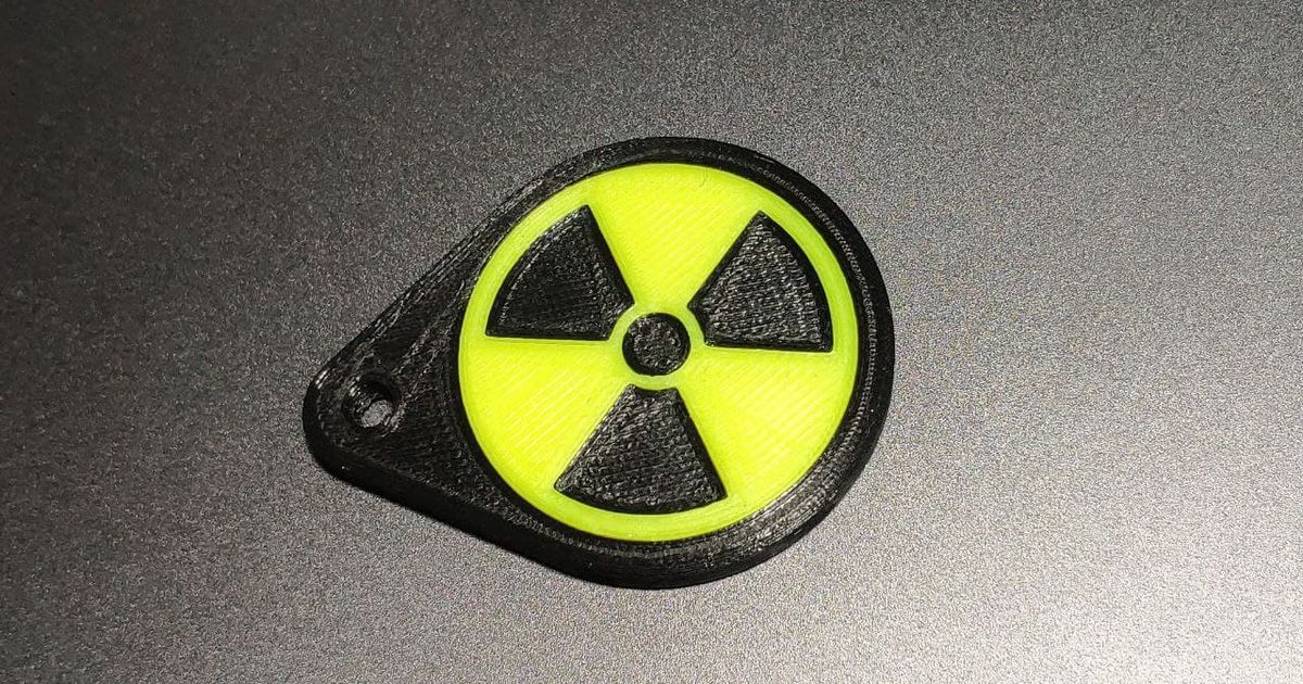 Radiation Hazard Trinket / Keychain / Pendant by Anna Lebedeva ...