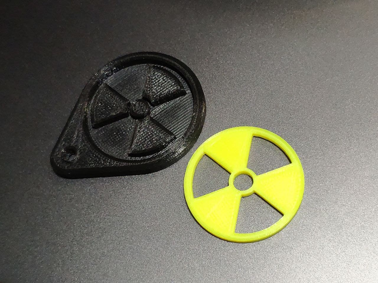 Radiation Hazard Trinket / Keychain / Pendant by Anna Lebedeva ...