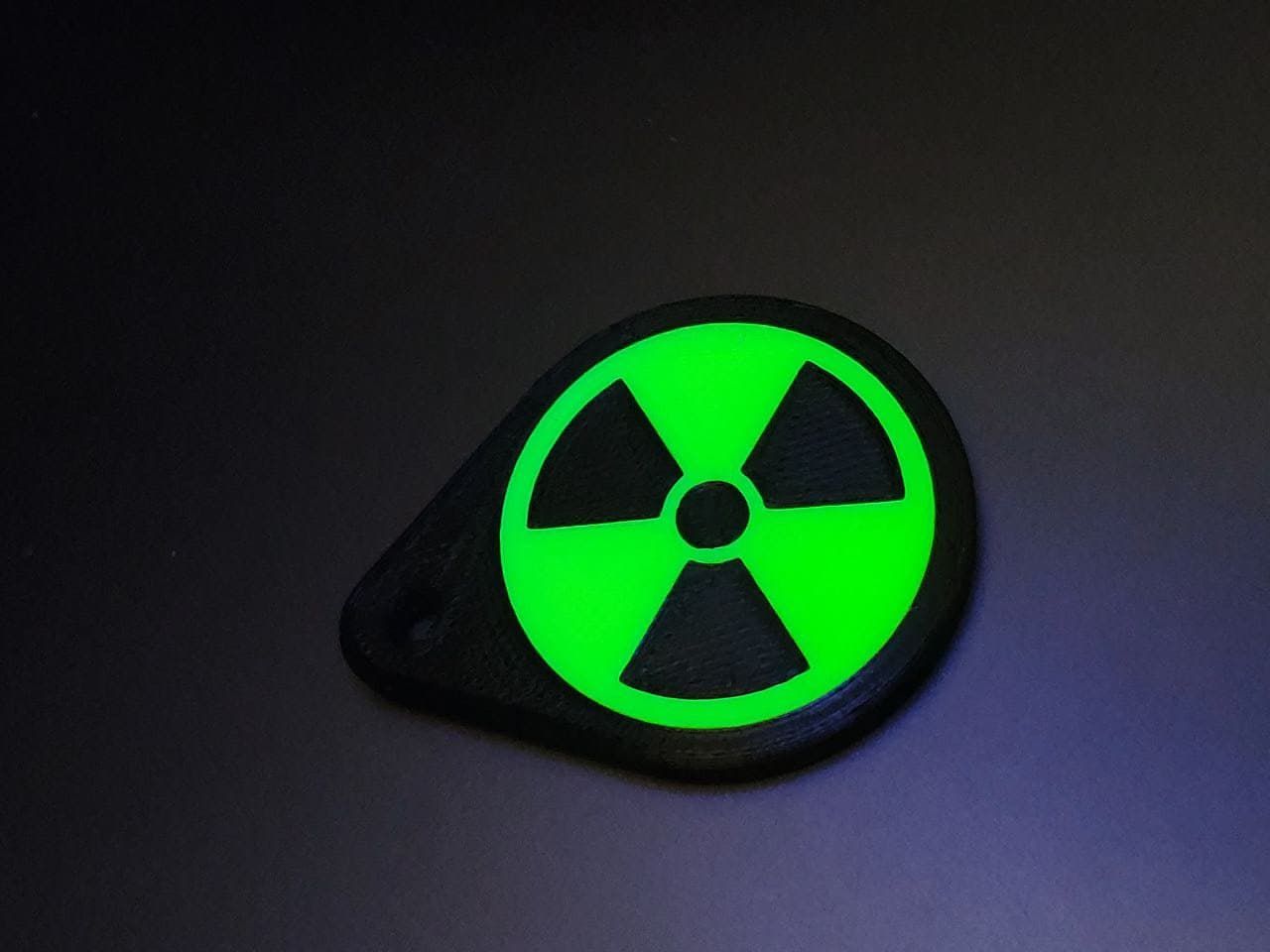 Radiation Hazard Trinket / Keychain / Pendant by Anna Lebedeva ...