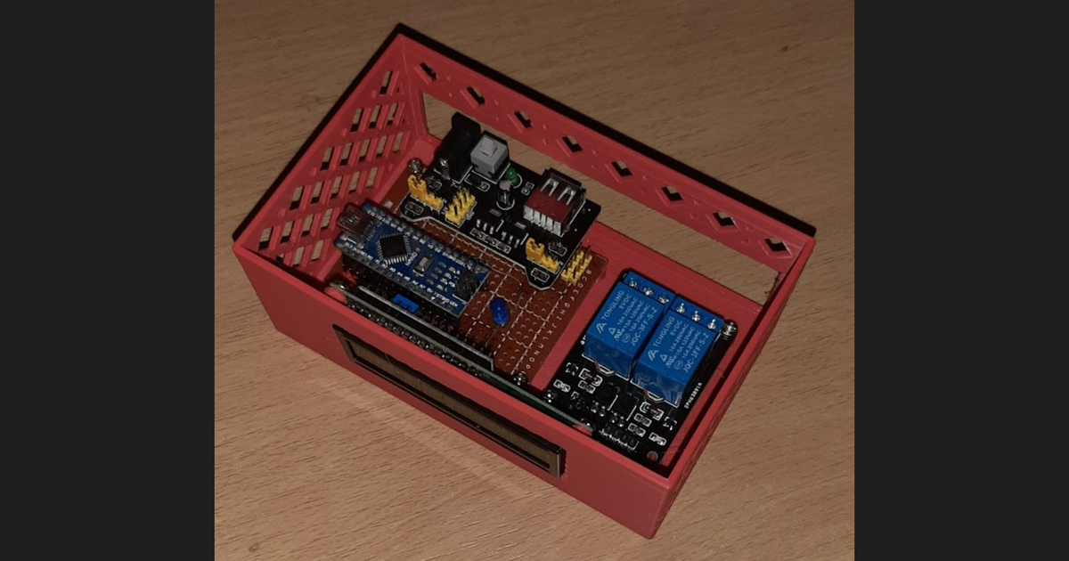 Arduino project box by Branko Popciric | Download free STL model | Printables.com