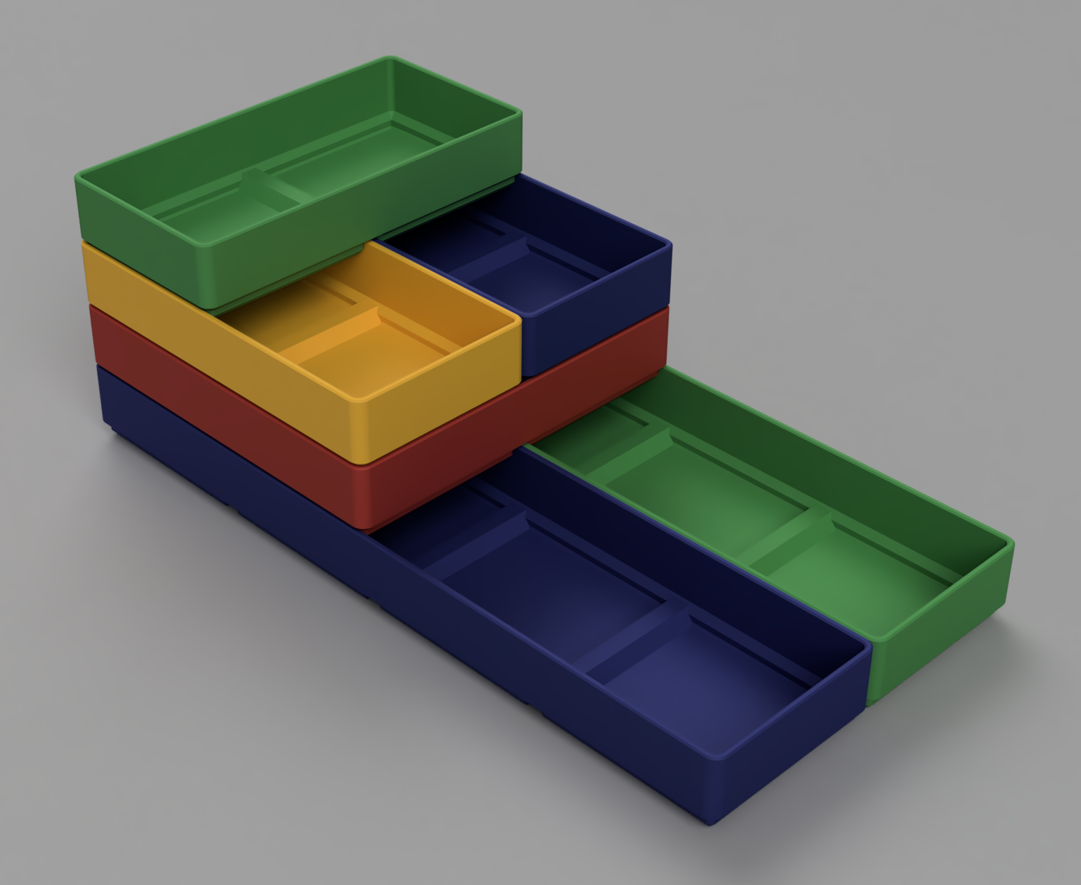 Stackable Assortment System for IKEA ALEX (Parametrized) by Whity ...