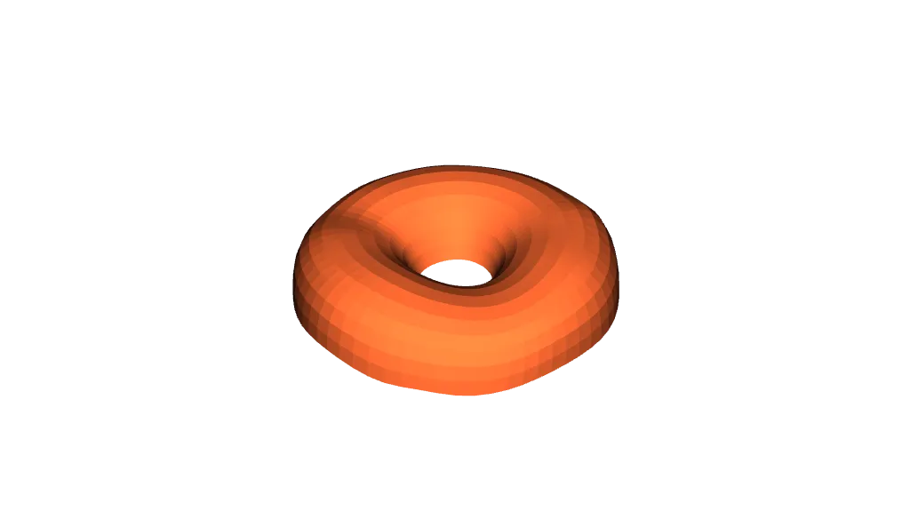 Donut by Noodle | Download free STL model | Printables.com