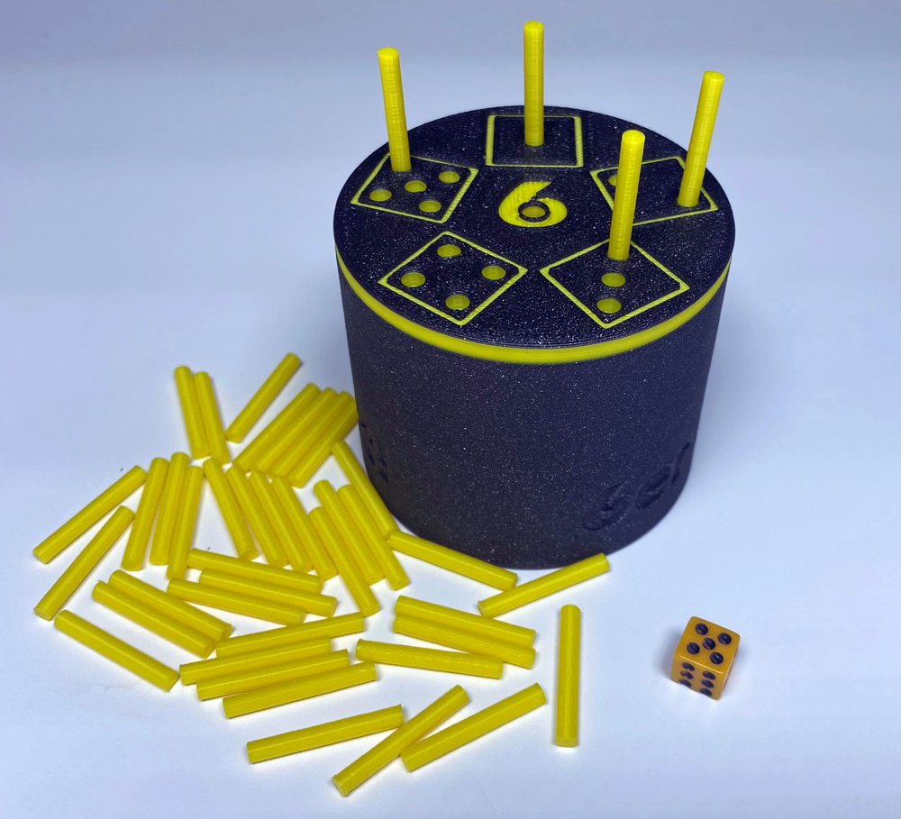 ULTIMATE SIX OUT travel game of luck (6er raus Reisespiel) by MAKERTEAM ...