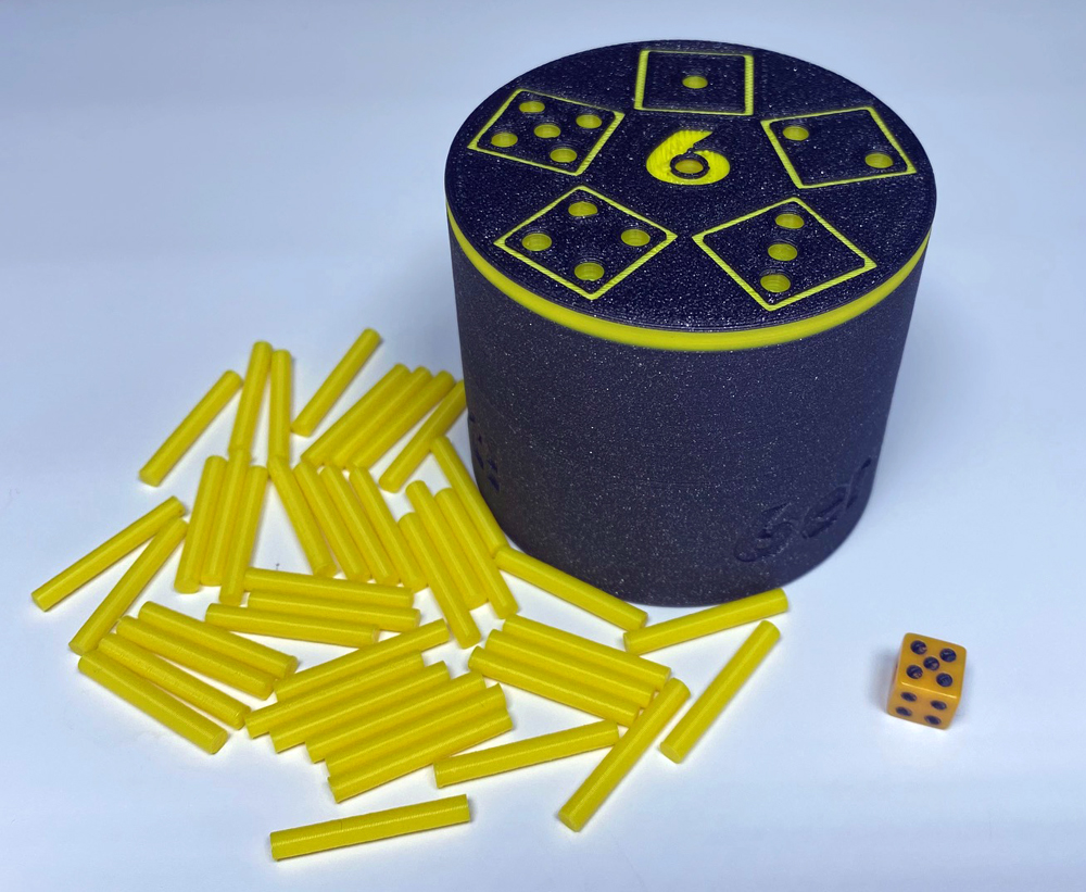 ULTIMATE SIX OUT travel game of luck (6er raus Reisespiel) by MAKERTEAM ...