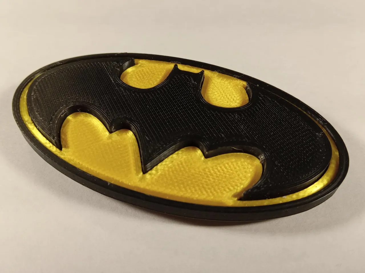 Batman Logo Refrigerator Magnet by DROO | Download free STL model ...