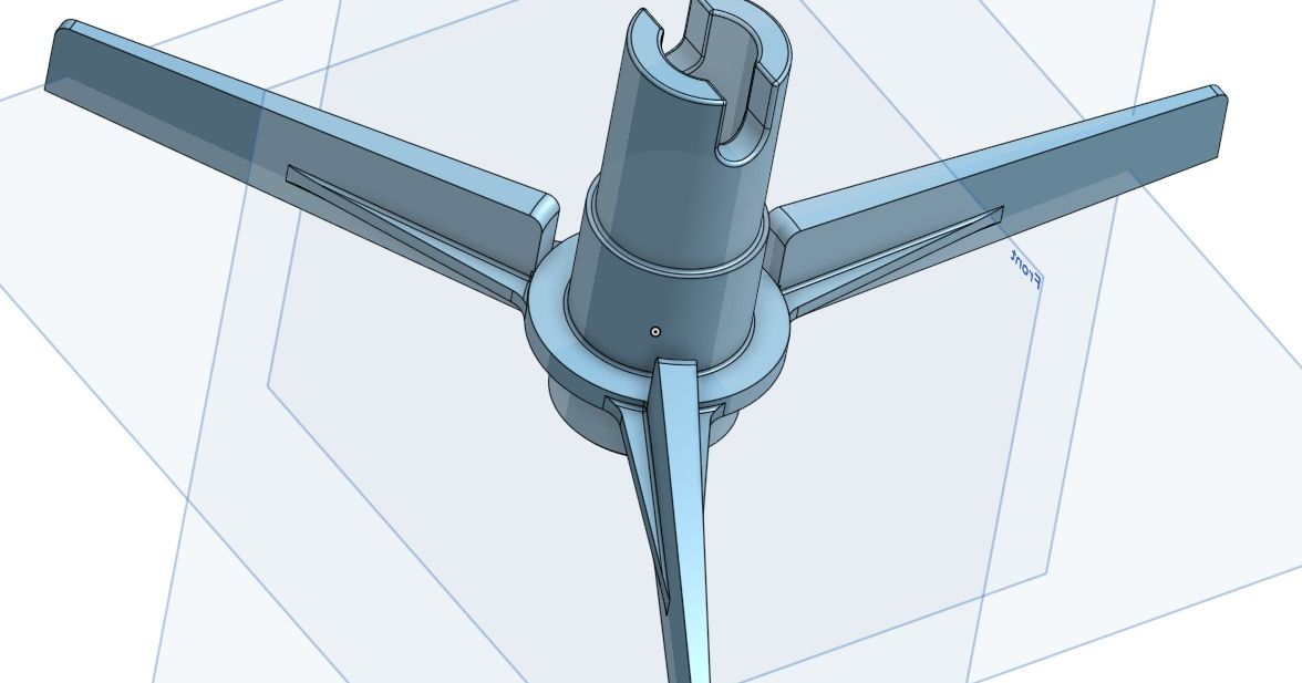 Electrolux N10 vegetable cutter paddle by arion_FI | Download free STL ...