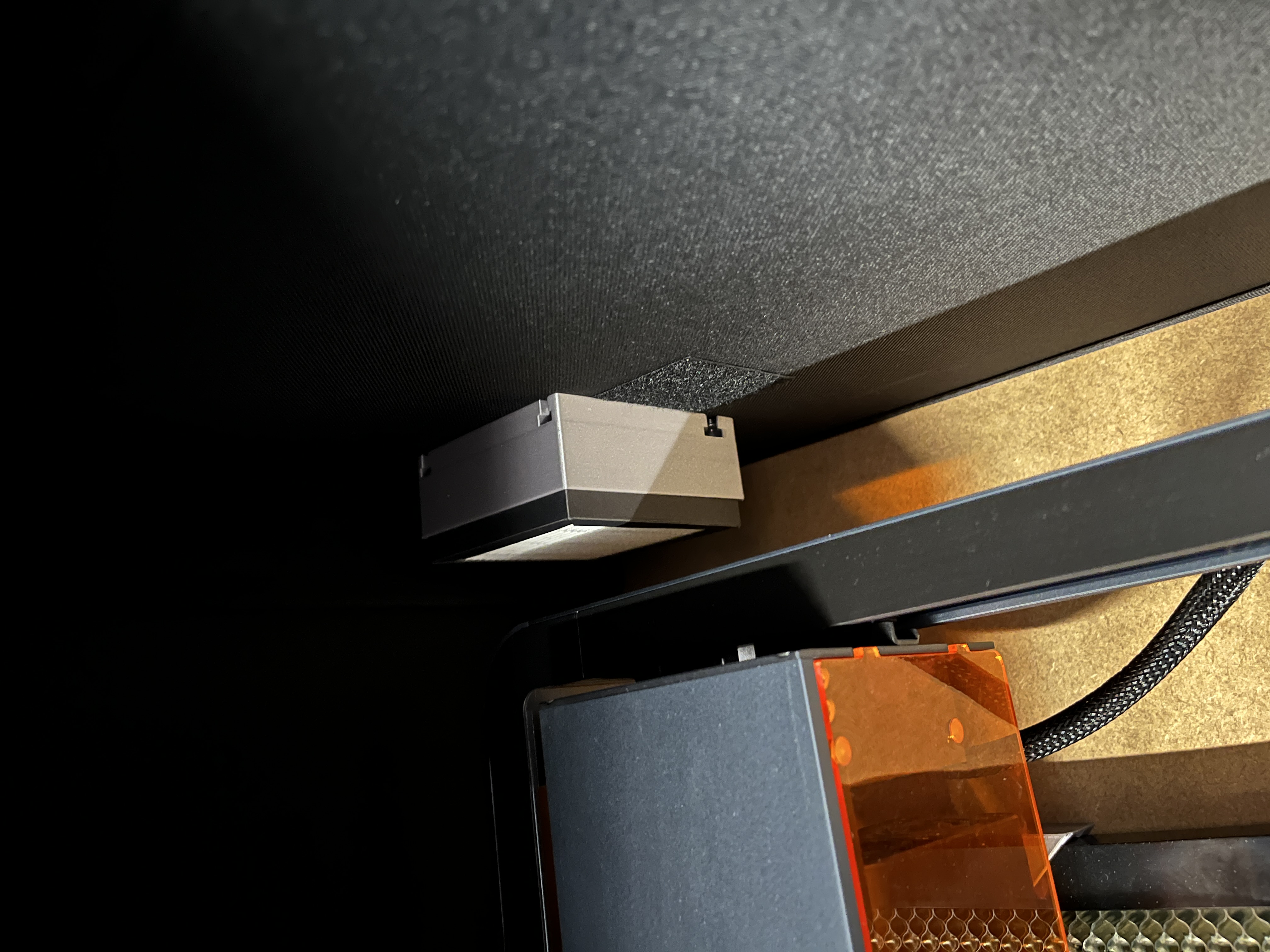 Filter Holder for Elegoo Phecda Enclosure by 4rny | Download free STL ...